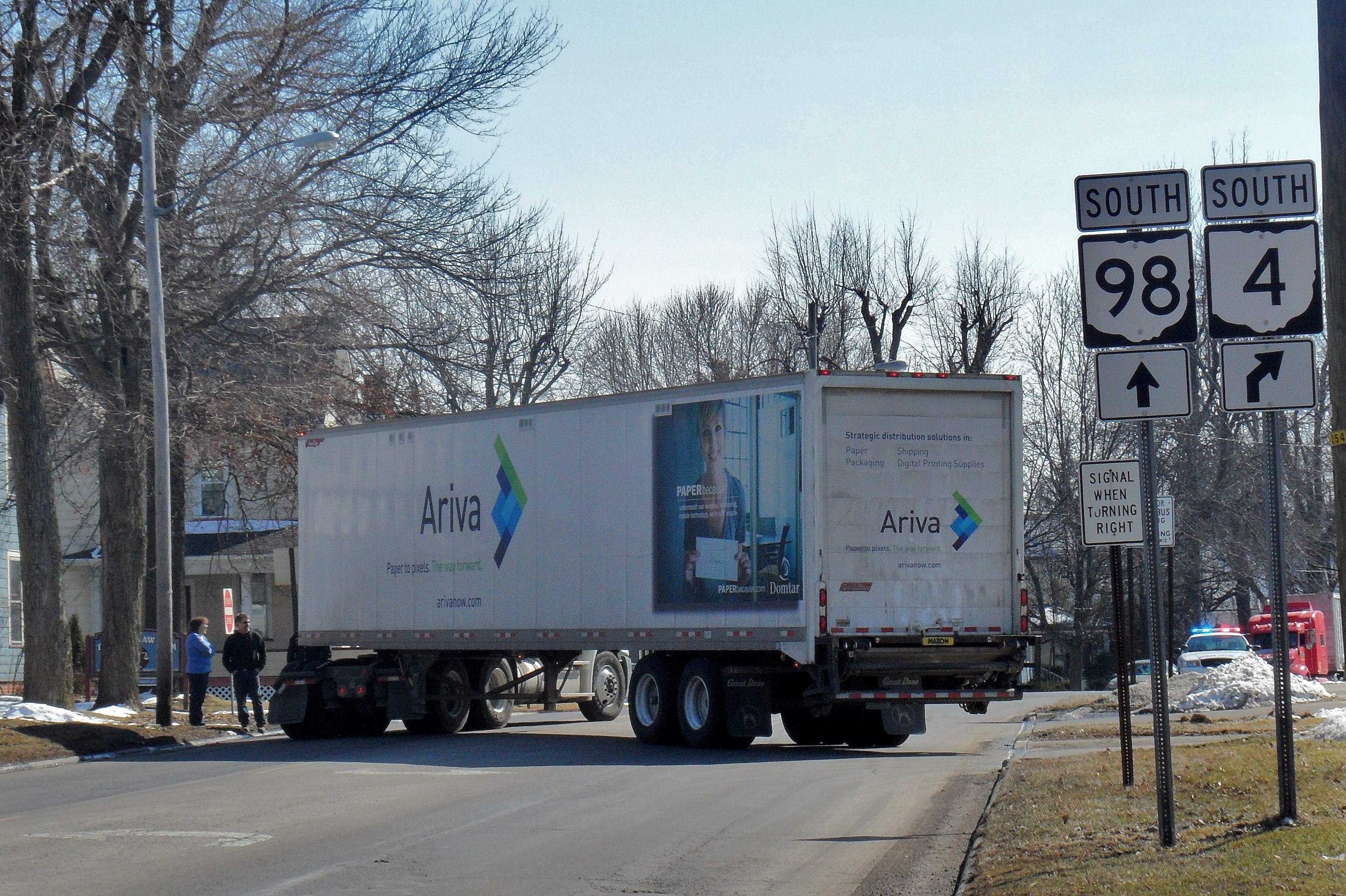 Snapped brake line causes snafu on SR4 - Crawford County Now