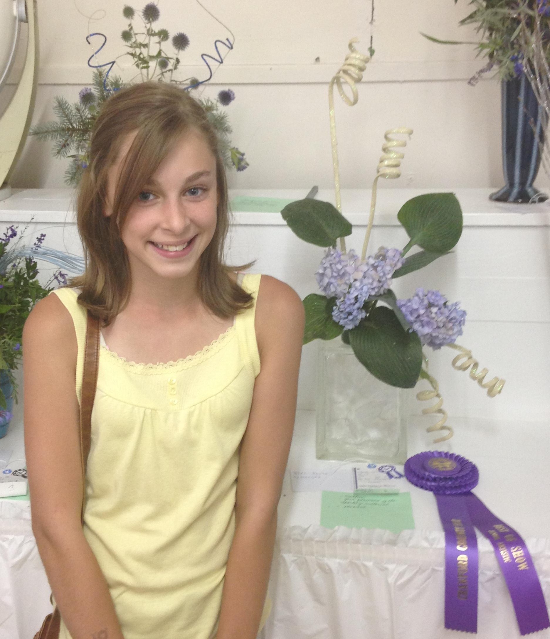 Goldfuss girls not 'Frozen' out in Flower Show - Crawford County Now