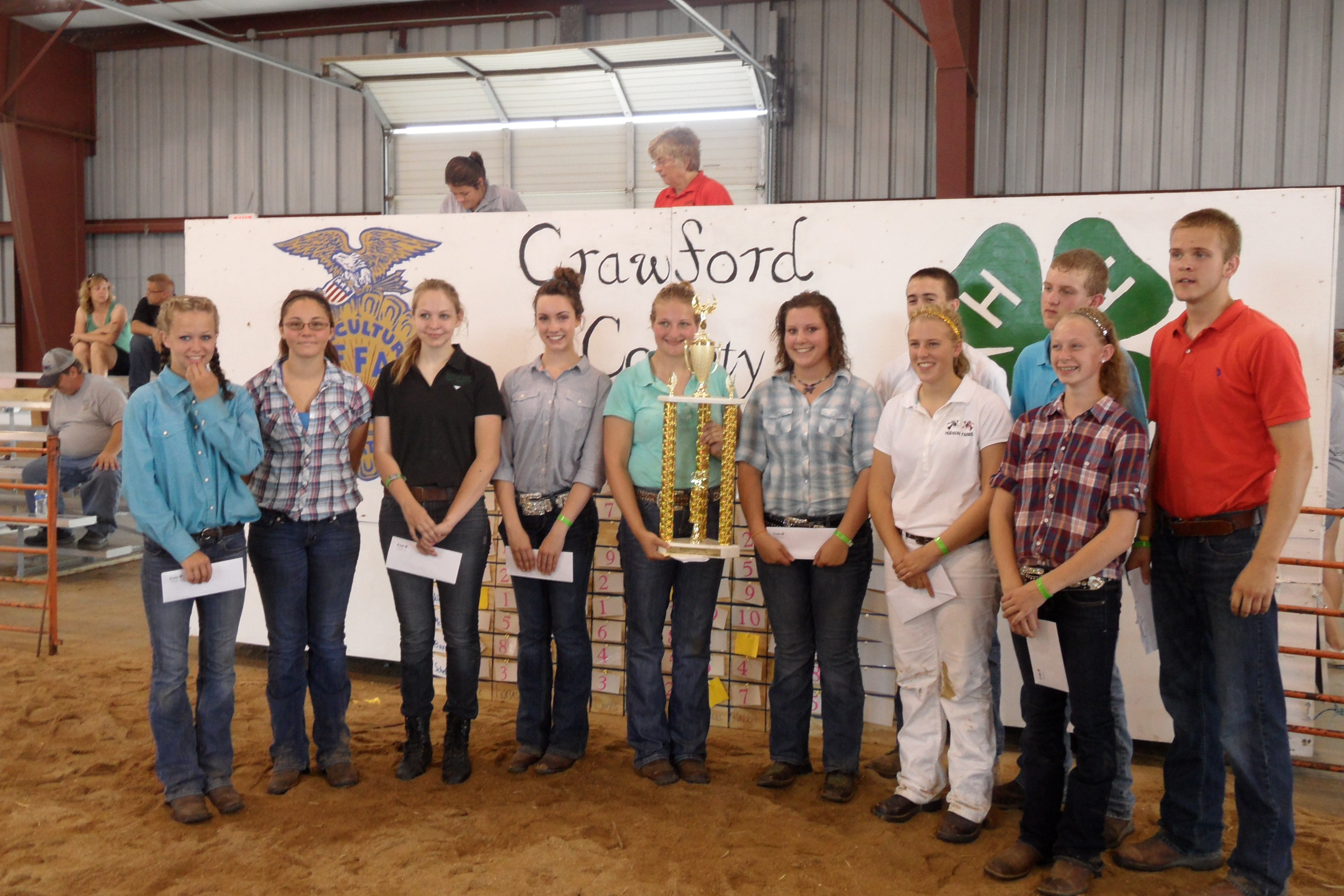 Morgan Scheffler crowned Showman of Showmen - Crawford County Now