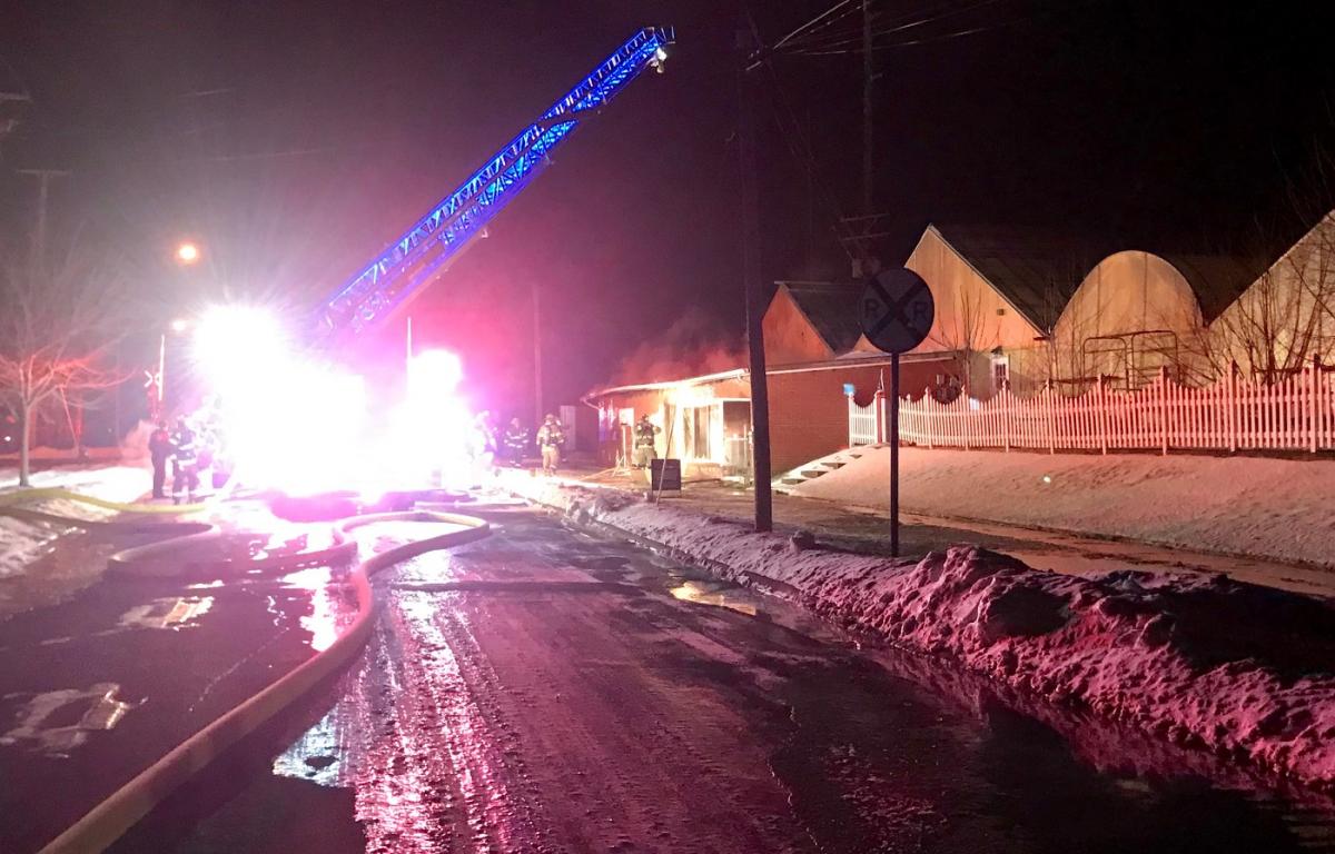 Another blaze during arctic blast - Crawford County Now