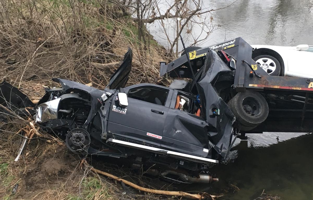 Sandusky River crash closes U.S. 30 - Crawford County Now