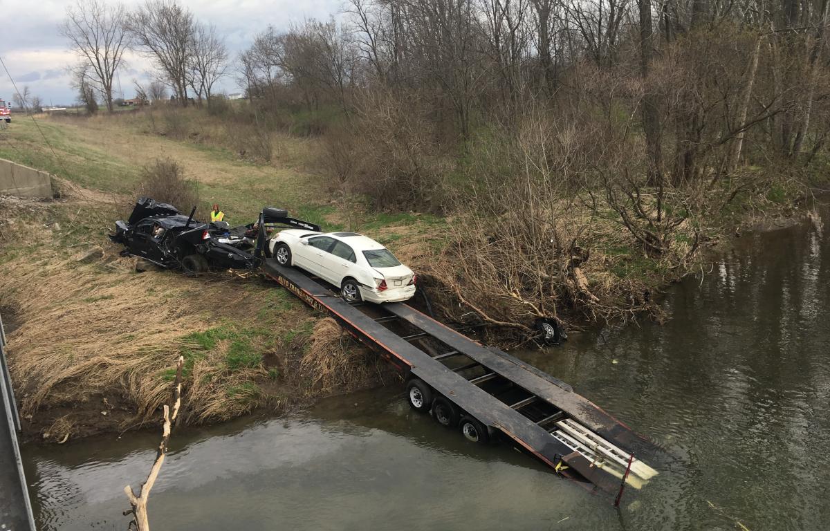 Sandusky River crash closes U.S. 30 - Crawford County Now