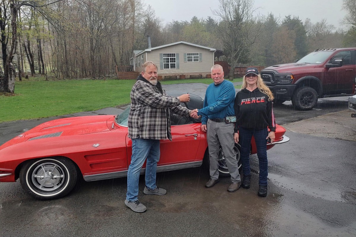 Vette owner from New York wins CC Corvette Raffle - Crawford County Now