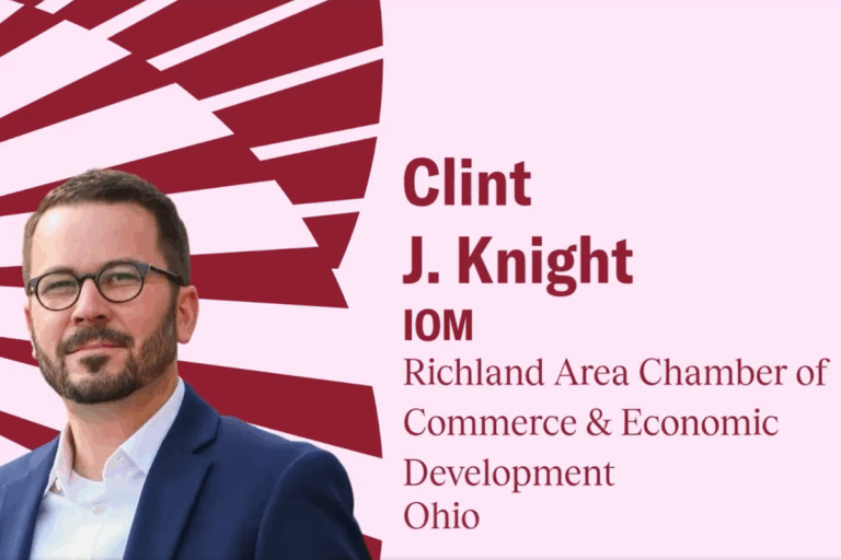 Clint Knight of the Richland Area Chamber & Economic Development ...