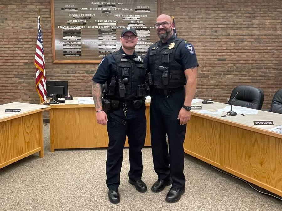 Bucyrus welcomes new officer Micah Graves - Crawford County Now