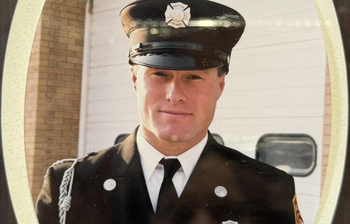 Captain Ryan Sparks retires after 28 years of service with the Bucyrus ...