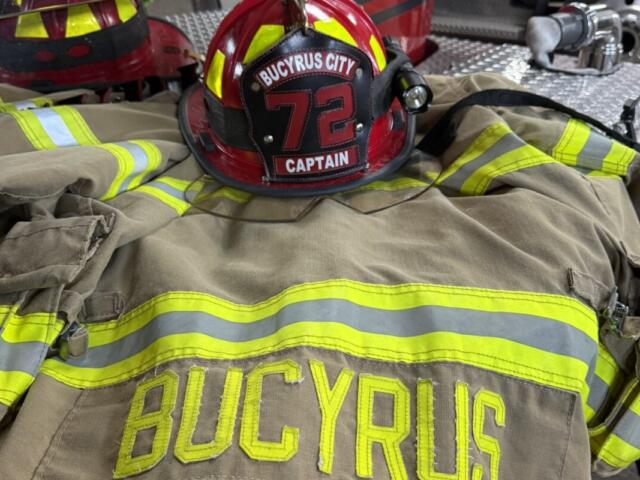 Captain Ryan Sparks retires after 28 years of service with the Bucyrus ...