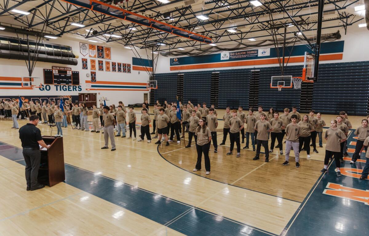 Galion City Schools and Civil Air Patrol honored life-saving service ...