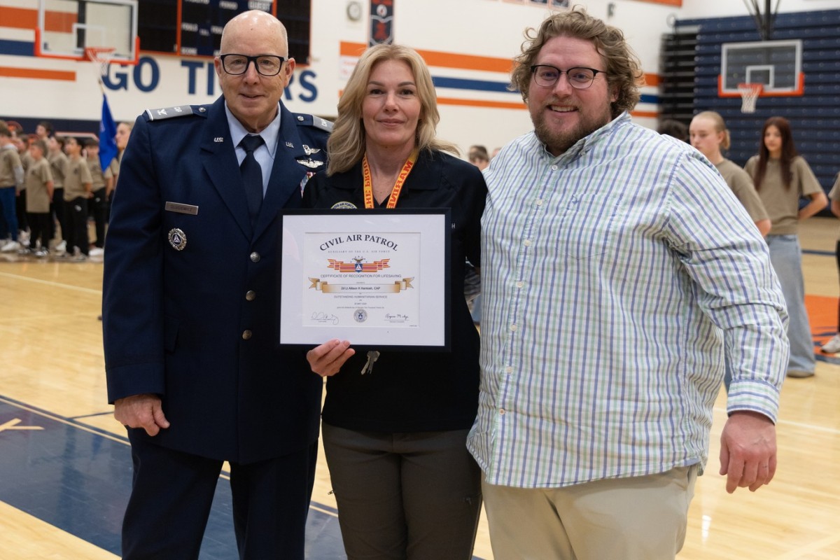 Galion City Schools and Civil Air Patrol honored life-saving service ...