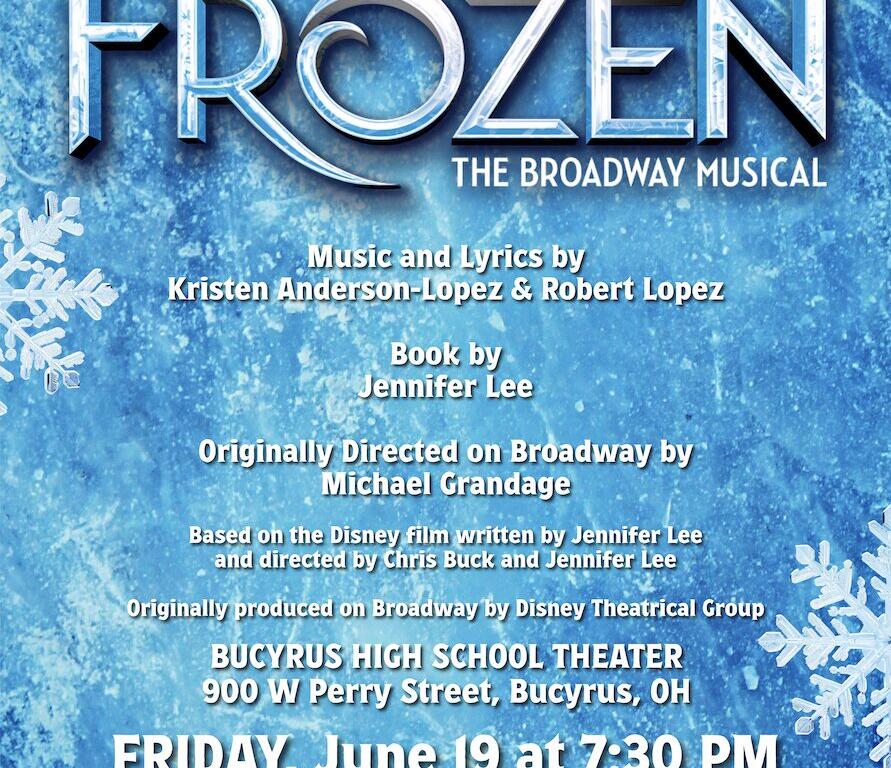 Bucyrus Summer Community Musical brings Disney’s ‘Frozen’ to the local ...